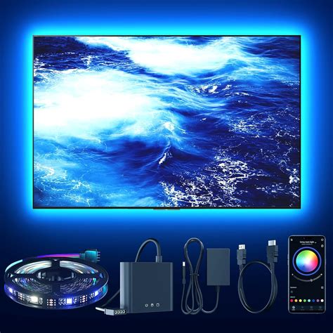 Bdffly Tv Led Backlight Kit Hdmi With Sync Box 164ft Tv Led Lights