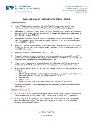 Fillable Online OPT Request Confirmation Form Fax Email Print PdfFiller