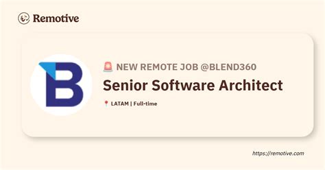 Hiring Senior Software Architect Blend360