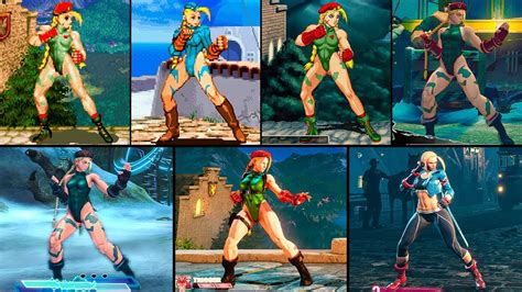 Evolution Of Cammy In Street Fighter Games 2k 60fps Youtube