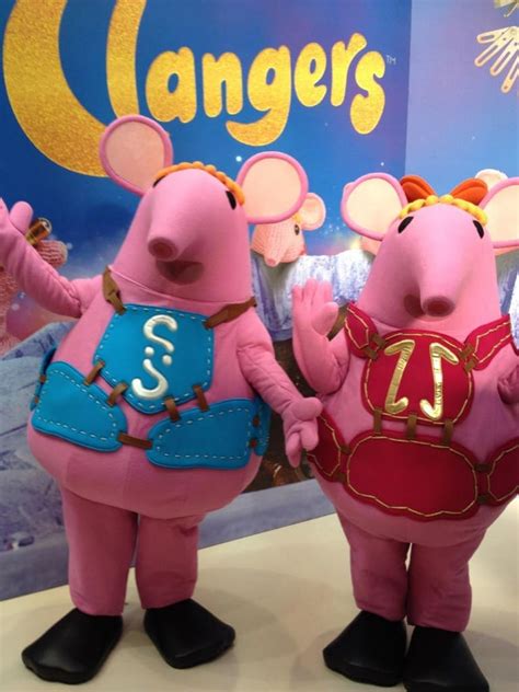 Tiny And Small Clangers Character Costumes Rainbow Productions