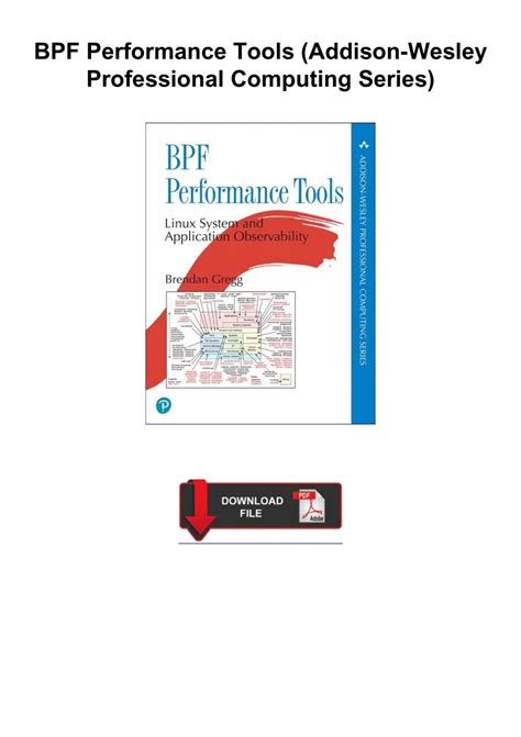 Bpf Performance Tools Addisonwesley Professional Computing Series