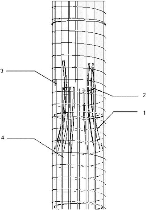 新型有效防带有格构柱的钻孔桩在灌注过程中卡导管的装置的制作方法