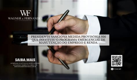 Presidente sanciona Medida Provisória 936 que instituiu o Programa