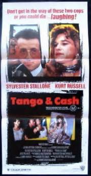 All About Movies Tango And Cash Poster Original Daybill 1989 Sylvester