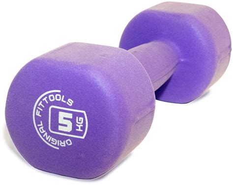 Гантель неразборная Original FitTools резина — купить в интернет ...