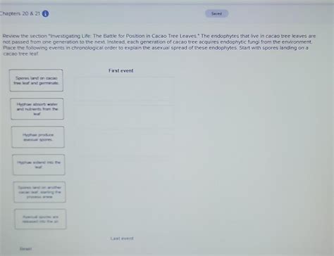 Solved Review The Section Investigating Life The Battle Chegg