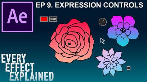 How To Use Expression Controls In Adobe After Effects Explained Ep 9