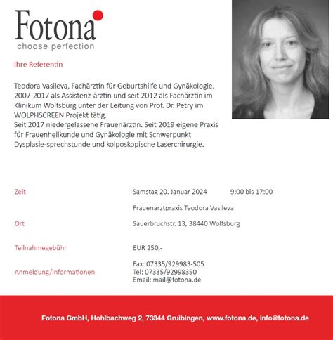 Basics Of Colposcopy German Language Laser And Health Academy