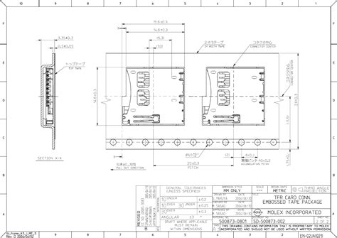 Microsd Socket Drawing Datasheet By Sparkfun Electronics Digi Key