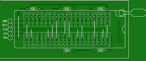 Pickit ZIF Adapter Module PCB Electronics Projects Circuits