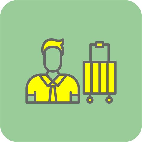 Passenger Vector Icon Design 20049126 Vector Art At Vecteezy