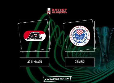 PROGNOZA Konferencijska Liga AZ Alkmaar Vs Zrinjski