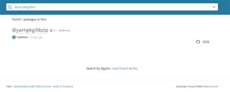 Did You Miss The Release Of The `yarnpkglibui` Package · Issue 675