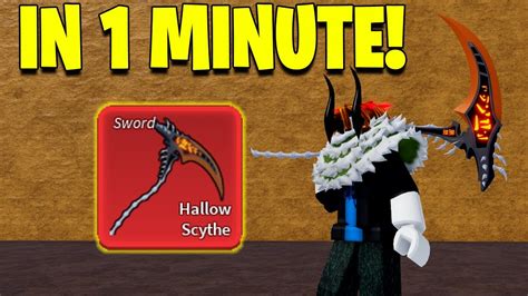 How To Get Hallow Scythe Devil S Luck Blox Fruits YouTube