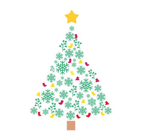 Rvore De Natal Vetor Premium