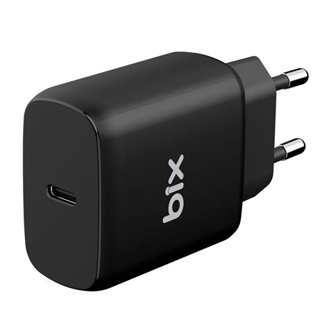 BX PD25TA 25W PD Hızlı Şarj Adaptörü Siyah bix