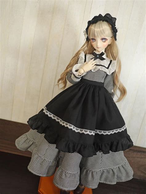 メイド風ドレスセット ドルフィードリーム（m胸） メルカリ