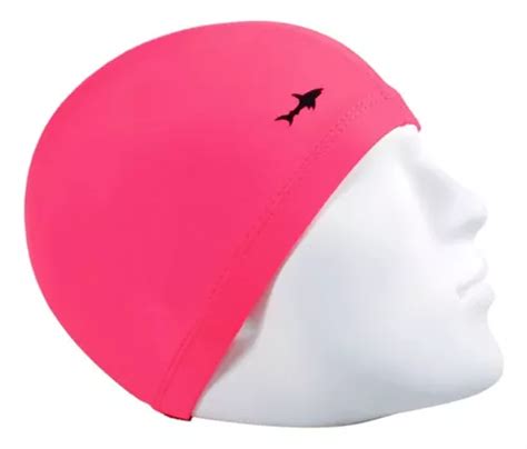 Gorras Nataci N Escualo Lycra Color Rosa Dise O De La Tela Liso Talla Unitalla Mercadolibre