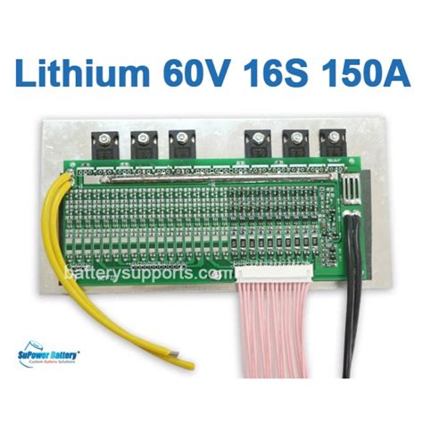60v 672v 16s 150a 16x 36v Lithium Ion Li Ion Li Po Battery Bms