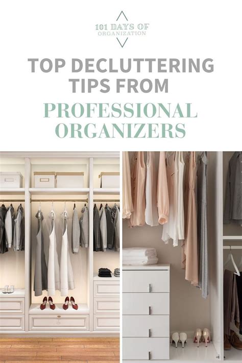 Top Decluttering Tips From Professional Organizers Top Organizing Tips Declutter