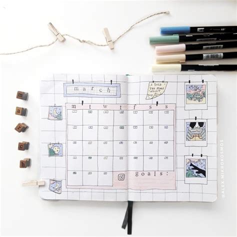 Bullet Journal March Artofit