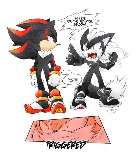 Shadow The Hedgehog And Infinite Sonic And 1 More Drawn By Finik