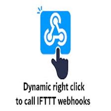 Right Click For Ifttt Webhooks Unofficial Google Chrome I In