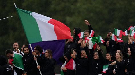 Italy Flag Bearer Gianmarco Tamberi Loses Wedding Ring At Opening Ceremony