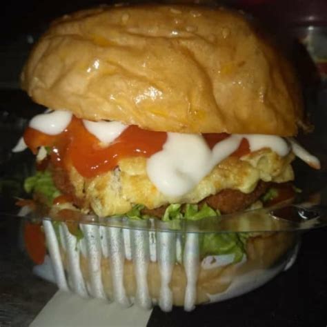 Burger Nuget Ayam Ekstra Telur Jstar Id