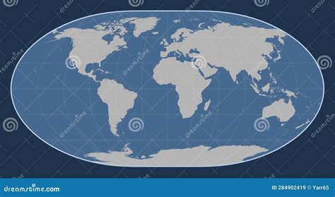 World Contour Map 0 Pm Loximuthal Stock Illustration Illustration Of Volcano Volcanic