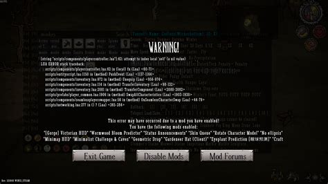 Turning Back Into A Monkey Crashes The Game Don T Starve Together Beta Branch Klei