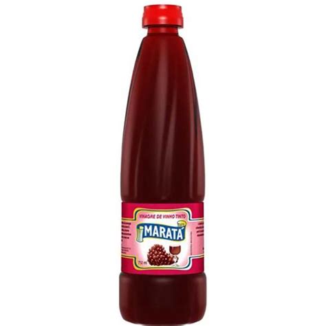 Vinagre De Vinho Tinto Marat Ml Supermercado Mundial