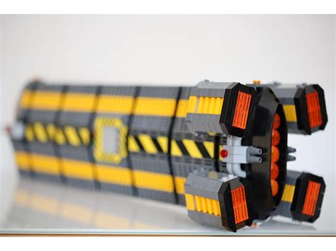 Lego Moc Space Freighter Theta Capital By Brampf Rebrickable