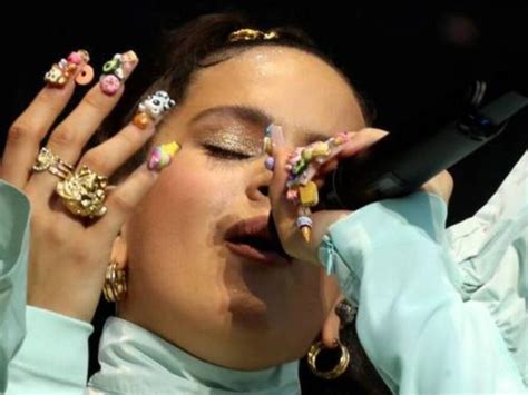 RosalÍa Es Considerada Un Ícono Mundial Del Nail Art” Las Rosas