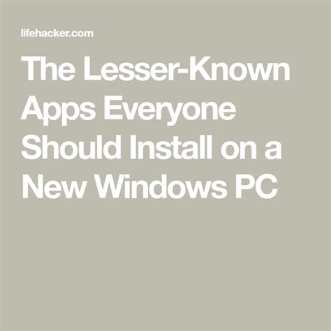 Best 12 11 Essential Windows Apps That I Install On Every New PC Artofit