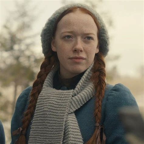 Anne Shirley Winter Scarf Winter Hats Amybeth Mcnulty Anna Anne
