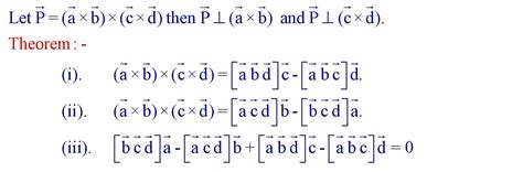 Scalar Triple Product Formula Formula In Maths