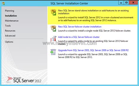 SQL Server 2012 Alwayson Cluster İşlemleri 3 Bölüm SQL 2012 Kurulumu