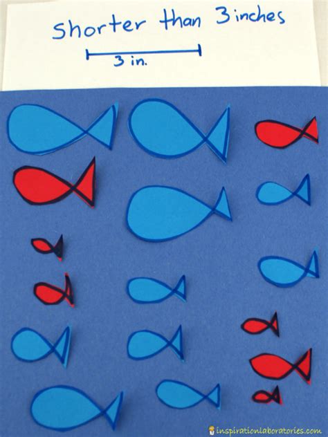 One Fish Two Fish Size Sorting Activity Inspiration Laboratories