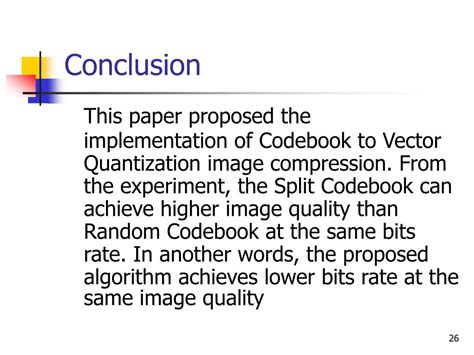 PPT Image Compression Using Vector Quantization PowerPoint Presentation ID