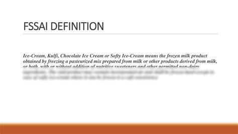 SOLUTION Definition Classification Of Ice Cream Studypool