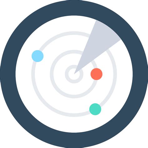 Radar Vector SVG Icon SVG Repo