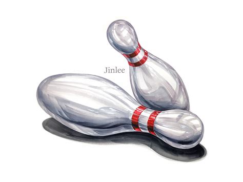 녹지미술학원 진리t 기초디자인 개체 볼링 볼링핀 Bowling Bowlingpin 영상 Coloring Video 미술 입시미술 그림 디자인 수채화