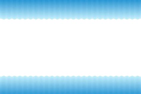 Blue Waves With Gradient Decorative Frame Border Vector Design Template Abstract Water Waves