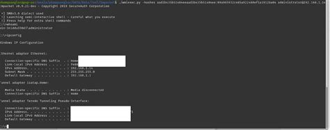 Python Impacket Tool Công Cụ Remote Execution Mà System Administrator