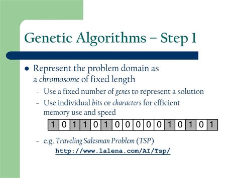 Ppt Genetic Algorithms Csci 2300 Introduction To Algorithms