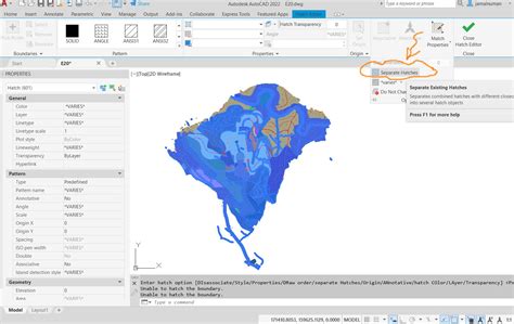 Solved Autocad 2011 How Checkuncheck The “separate Hatches” Option