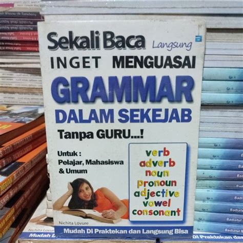 Jual Menguasai Grammar Dalam Sekejab Tanpa Guru Vup Shopee Indonesia