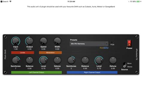 pitch shifter auv3 plugin app price drops